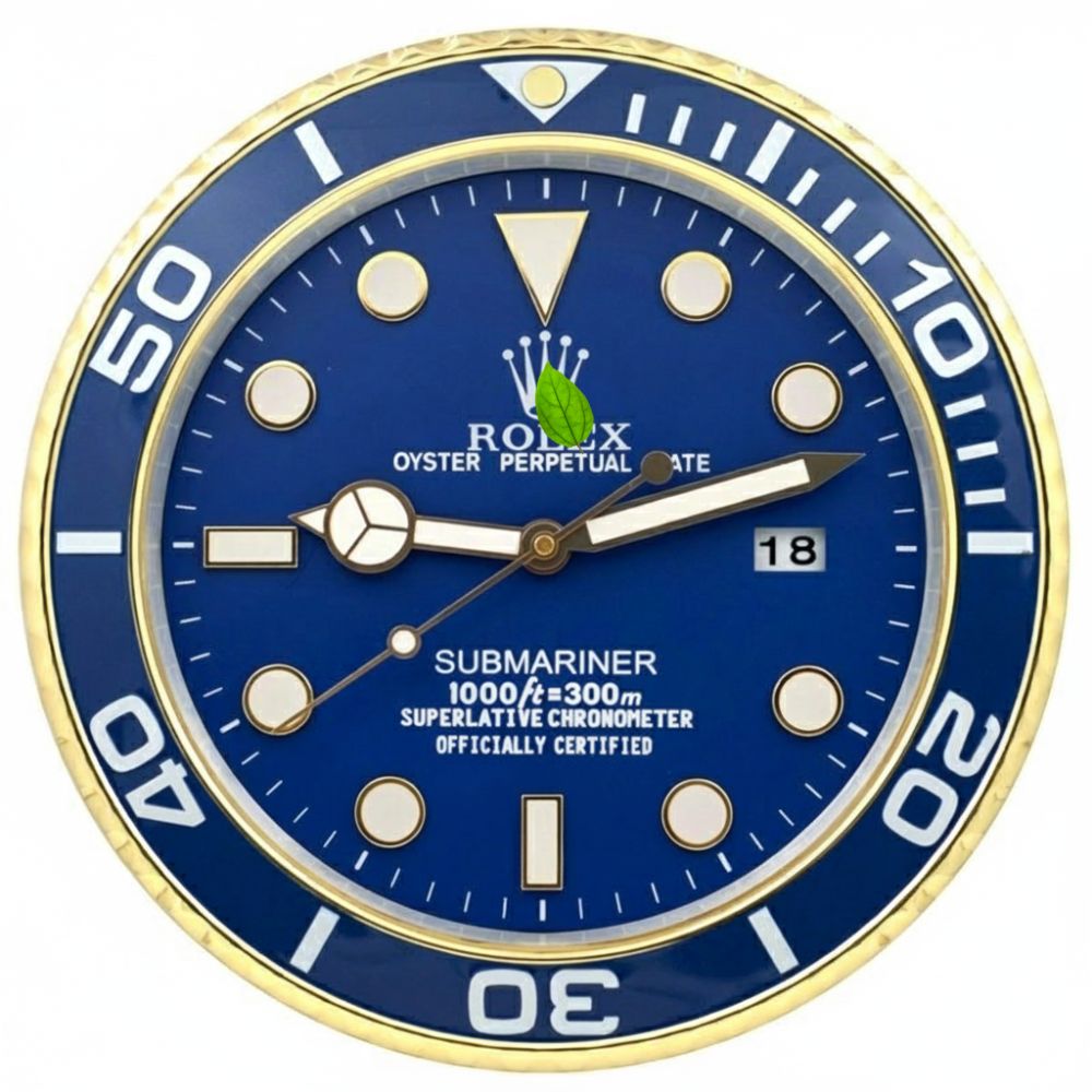 Luxury Rolex-Style Wall Clocks | Free U.S. Shipping – Harmony US ...