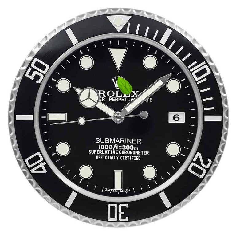 Luxury Rolex-Style Wall Clocks | Free U.S. Shipping – Harmony US ...
